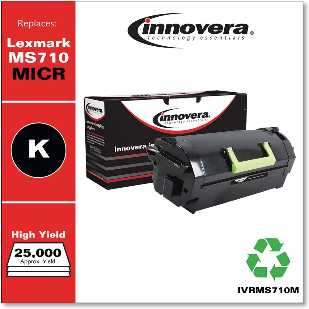 innovera - Office Machine Supplies: Laser Printer, Black, 1 per Pack ...