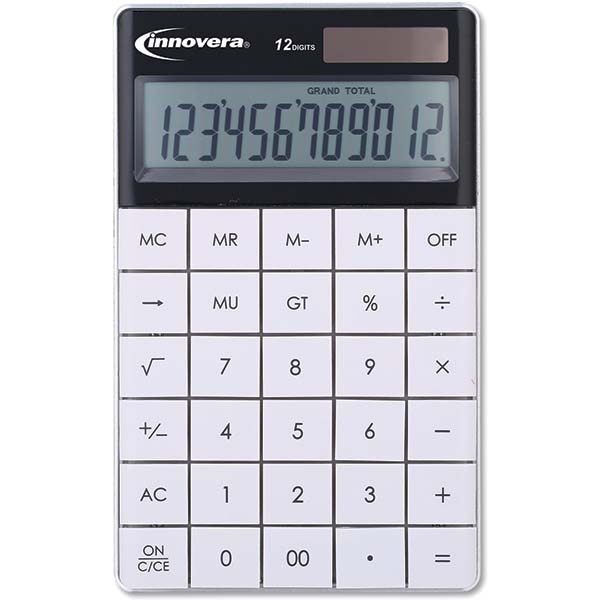 innovera - Calculators; Type: Basic ; Type of Power: Battery; Solar ...