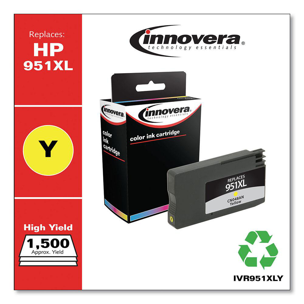 innovera - Office Machine Supplies: Inkjet Printer, Yellow | MSC Direct