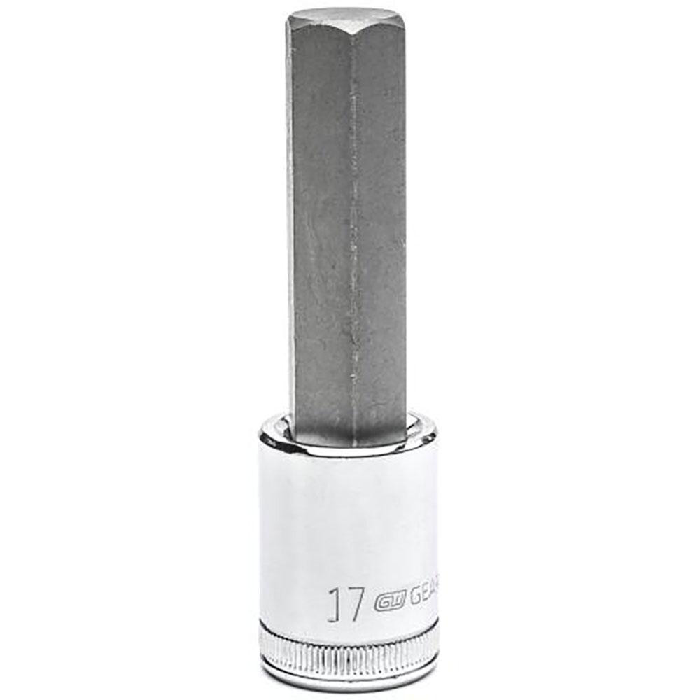 GEARWRENCH - Hand Hex Bit Socket: 1/2" Drive, 17 mm Hex | MSC Direct
