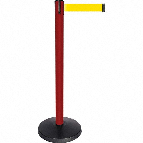 Tensator - Free Standing Retractable Barrier Post: Metal Post, Plastic ...