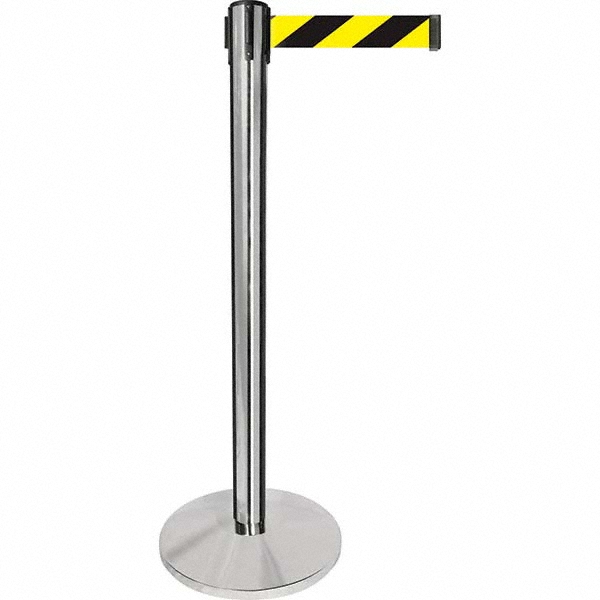 Tensator - Free Standing Retractable Barrier Post: Metal Post, Plastic ...