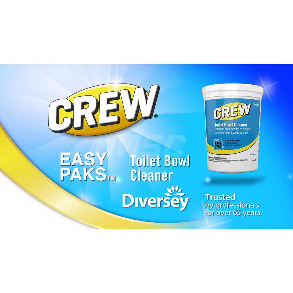 Diversey - Crew Easy Paks Toilet Bowl Cleaner, 90 ea, RTU, 2/CT | MSC ...