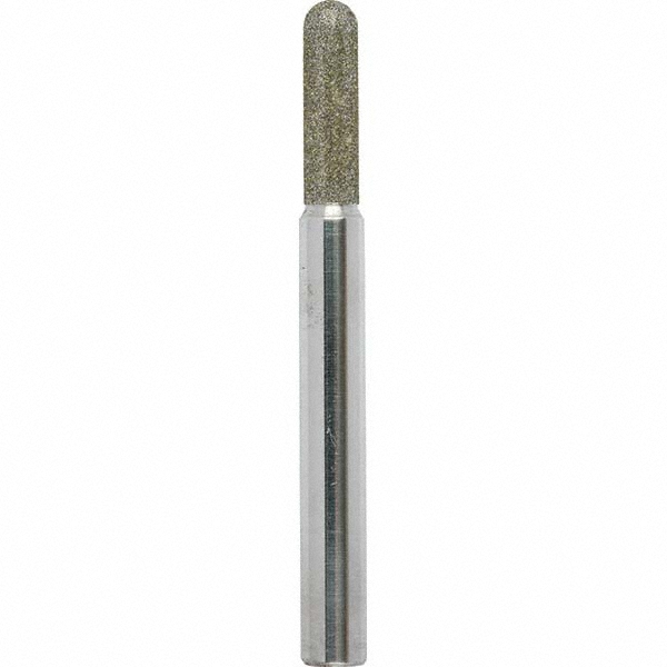 Strauss - Grinding Pins; Head Shape: Ball Nose; Abrasive Material ...