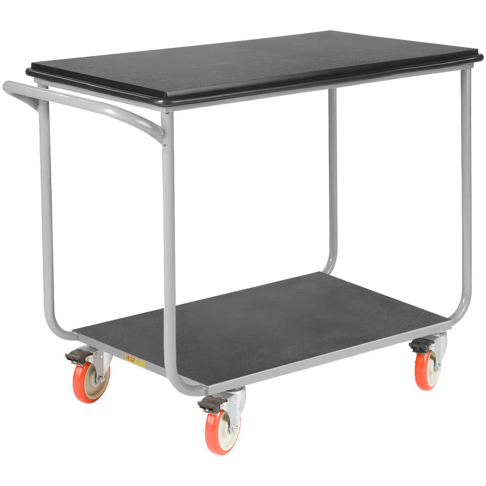 Little Giant® Instrument Utility Cart 39 Long 22 Wide Steel 1000 Lb Capacity Gray Msc