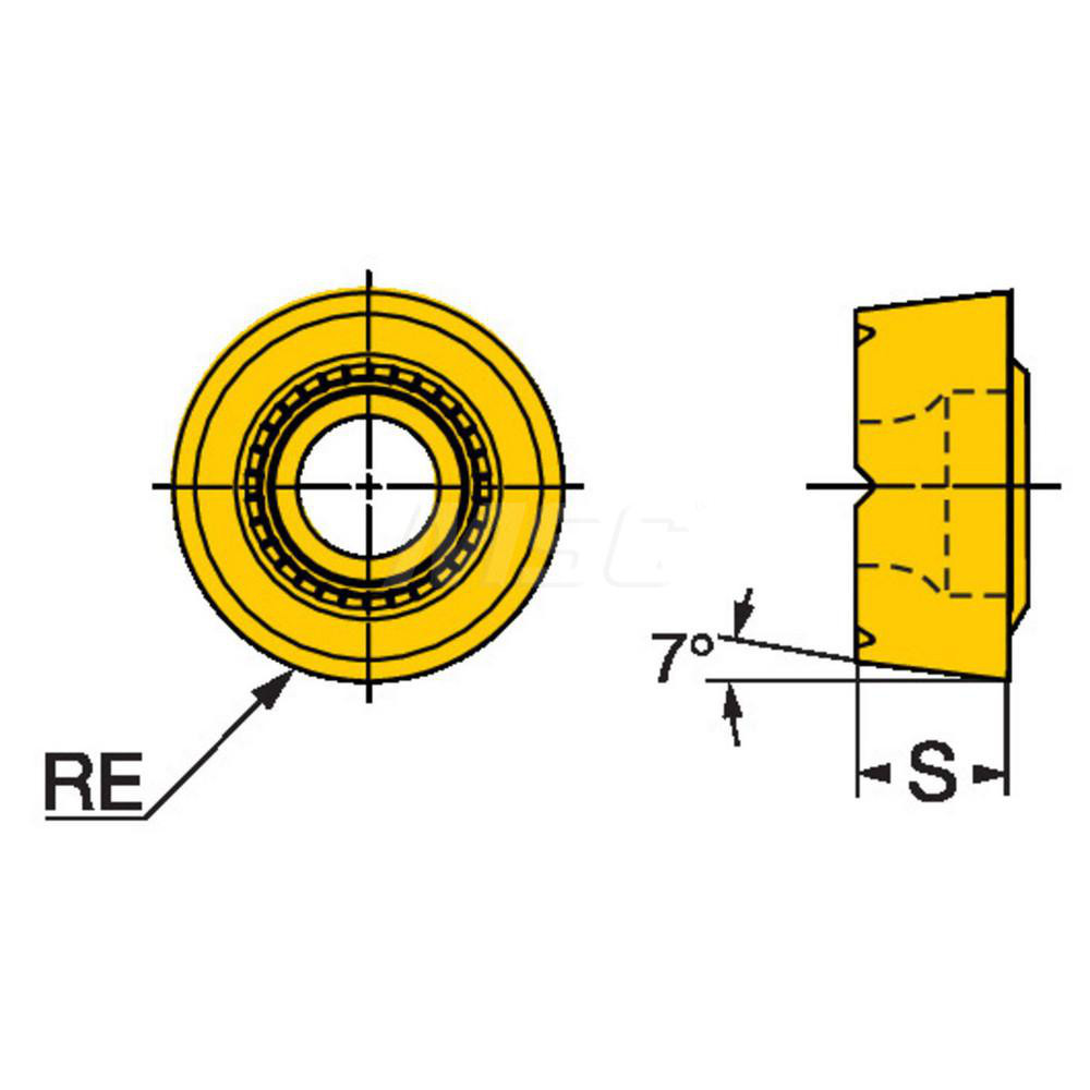 Sandvik Coromant - Turning Insert: RCMT 08 03 MP-M3 S205, Carbide | MSC Direct