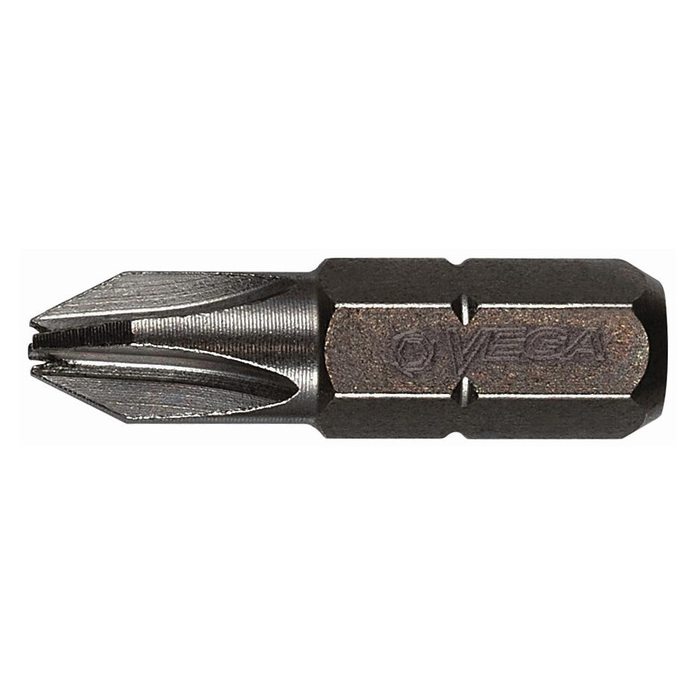 VEGA Industries - Phillips Screwdriver Bits: Point Size: #1; Drive Size ...