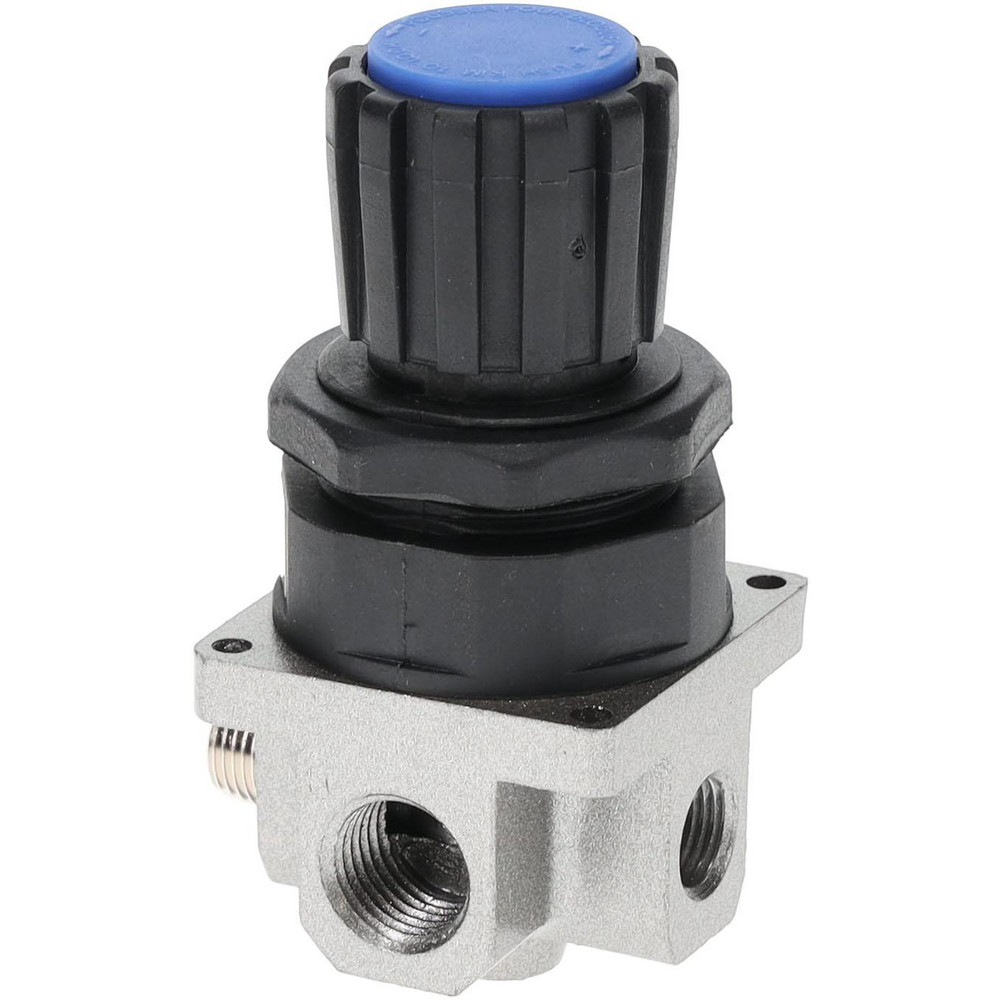 PRO-SOURCE - Compressed Air Regulator: 1/4" NPT, 170 Max psi, Compact ...