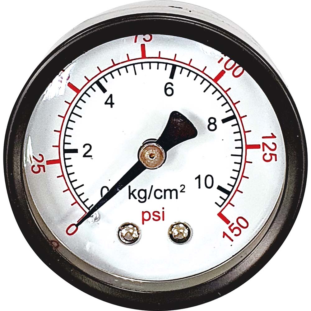 PRO SOURCE FRL Pressure Gauge Steel 1 8 Port Use With Miniature PRO SOURCE FRL Pressure Gauge Steel 1 8 Port Use With Miniature