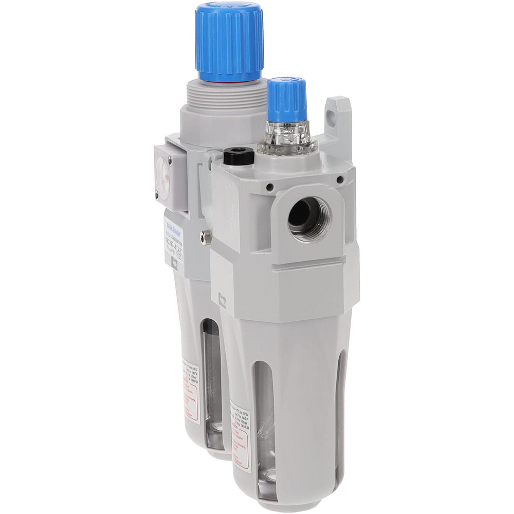 PRO-SOURCE - FRL Combination Unit: 1/2 NPT, Standard with Pressure Gauge | MSC Direct
