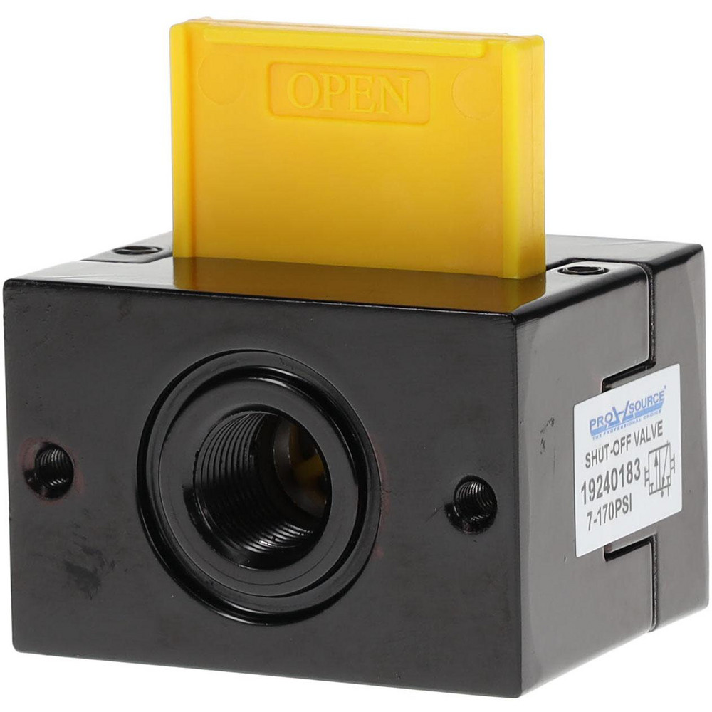 PRO-SOURCE - FRL Valve Kit: Aluminum, 3/8" Port, Use with Intermediate ...