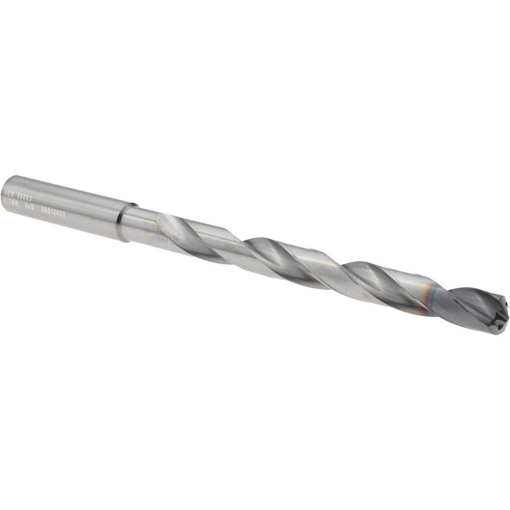 Widia - Extra Length Drill Bit: 9/32" Dia, 132 ° Point, Carbide | MSC ...