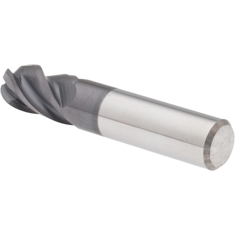 Accupro - Ball End Mill: 3/8" Dia, 5/8" LOC, 4 Flute, Solid Carbide | MSC Direct