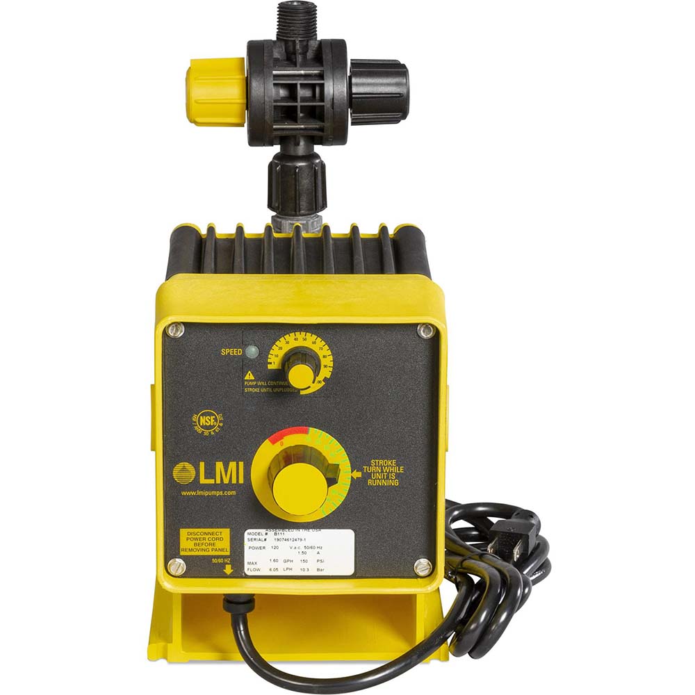 LMI Metering Pumps Type Chemical GPH 8 000 Voltage 110 120