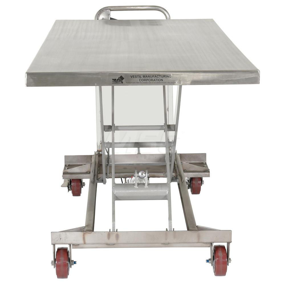 Vestil - Mobile Air Lift Table: 1,000 lb Capacity, 15" Lift Height, 31 ...
