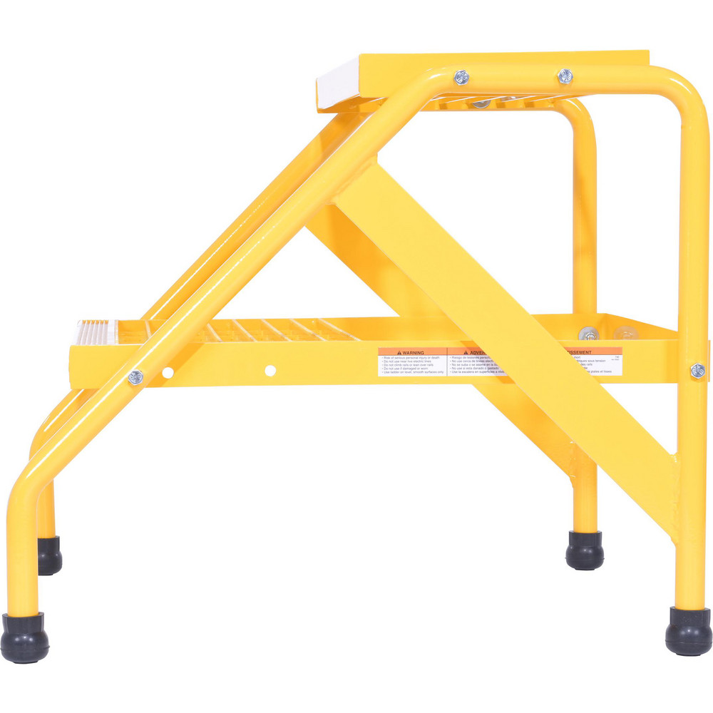 Vestil - 2 Step Aluminum Step Ladder: | MSC Direct