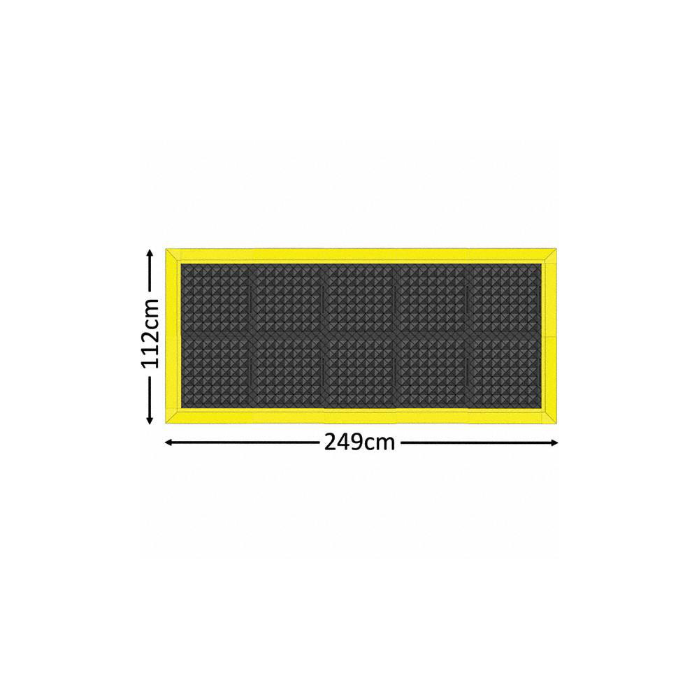 Ergo Advantage - Anti-Static Floor Mat: 8.0' Long, 3.0' Wide, 1" Thick ...