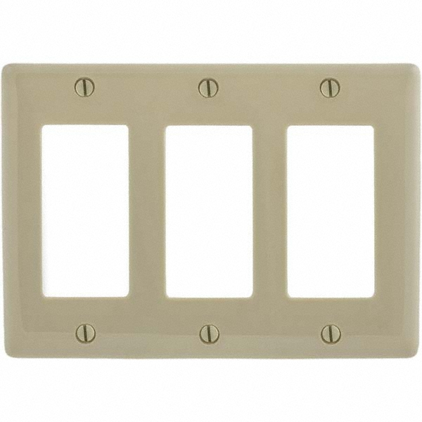 Hubbell Wiring Device-Kellems - Wall Plates: Wall Plate Type: Outlet ...
