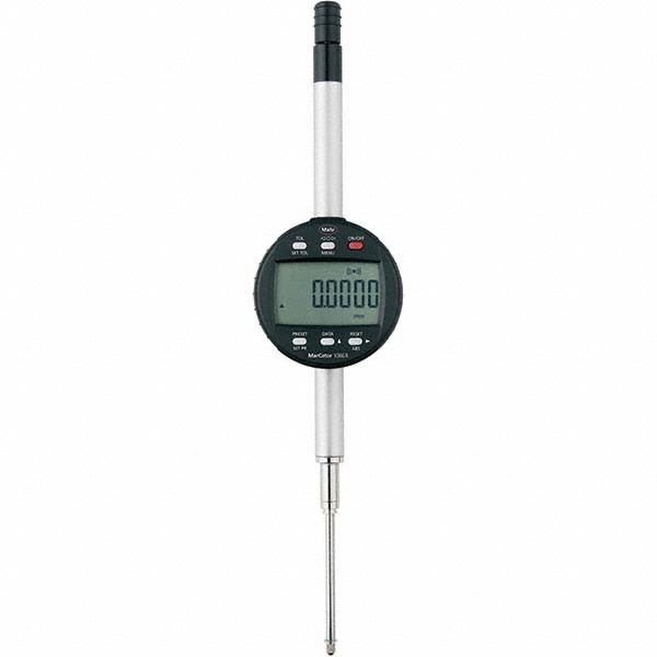 Mahr - Digital Electronic Drop Indicator: 1/2" Max, Flat Back | MSC Direct