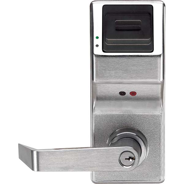 Alarm Lock - Lever Locksets; Type: Entrance; Door Thickness: 1-3/4 ...