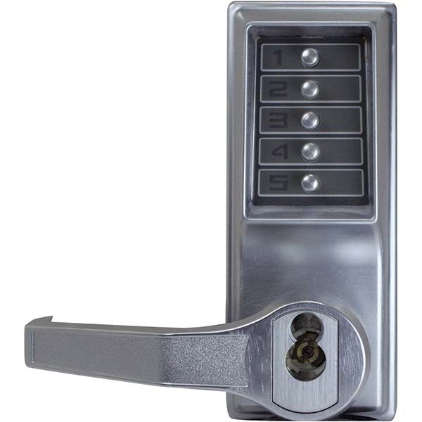 Simplex - Lever Locksets; Type: Push-button Lock; Door Thickness: 1-3/4 ...