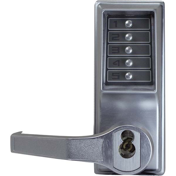 Simplex - Lever Locksets; Type: Push-button Lock; Door Thickness: 1-3/4 ...