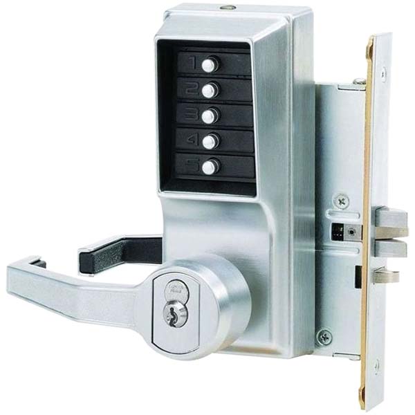 Simplex - Lever Locksets; Type: Push-button Lock; Door Thickness: 1-3/4 ...