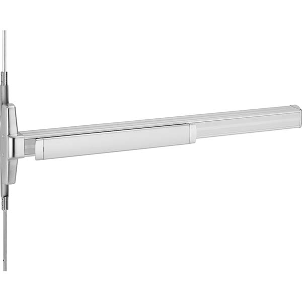 Hager - Push Bar Vertical Rods: Hand: Non-Handed; Minimum Door Width ...