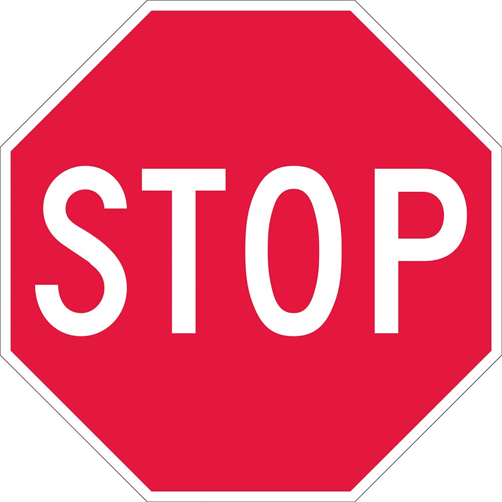 Lyle Signs - Stop & Yield Sign: Octagon, " Stop" | MSC Direct