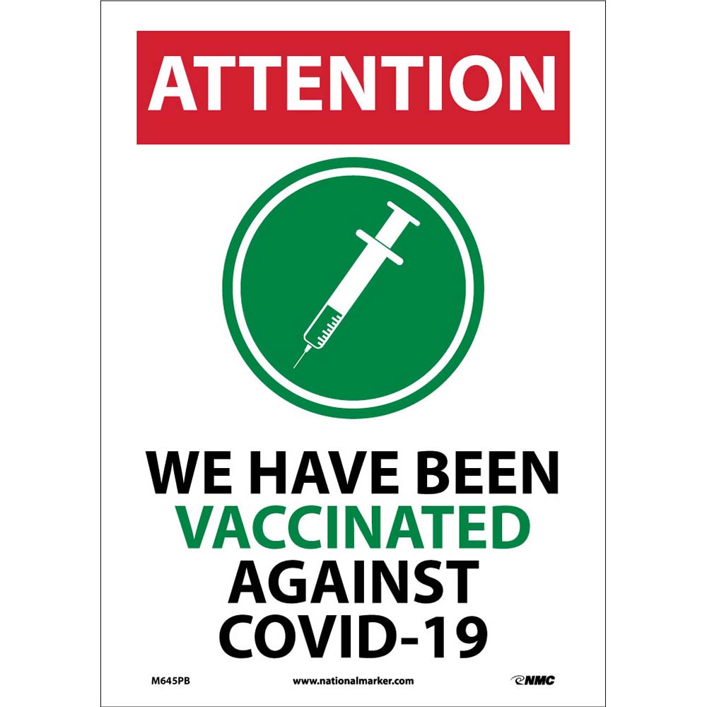NMC - Safety Signs; Message Type: COVID-19 ; Message or Graphic ...