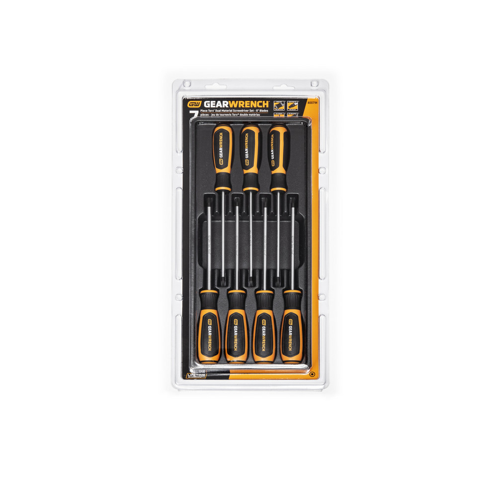 GEARWRENCH - Screwdriver Sets: Screwdriver Types Included: TORX®; Container Type: Tray | MSC Direct
