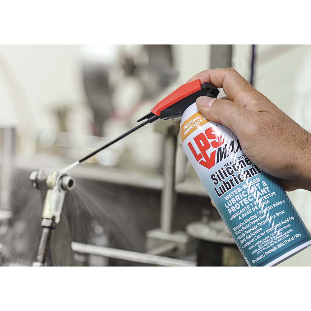 LPS - Lubricant: 16 oz Aerosol Can, Silicone, Ultra-Thin Film & Water ...