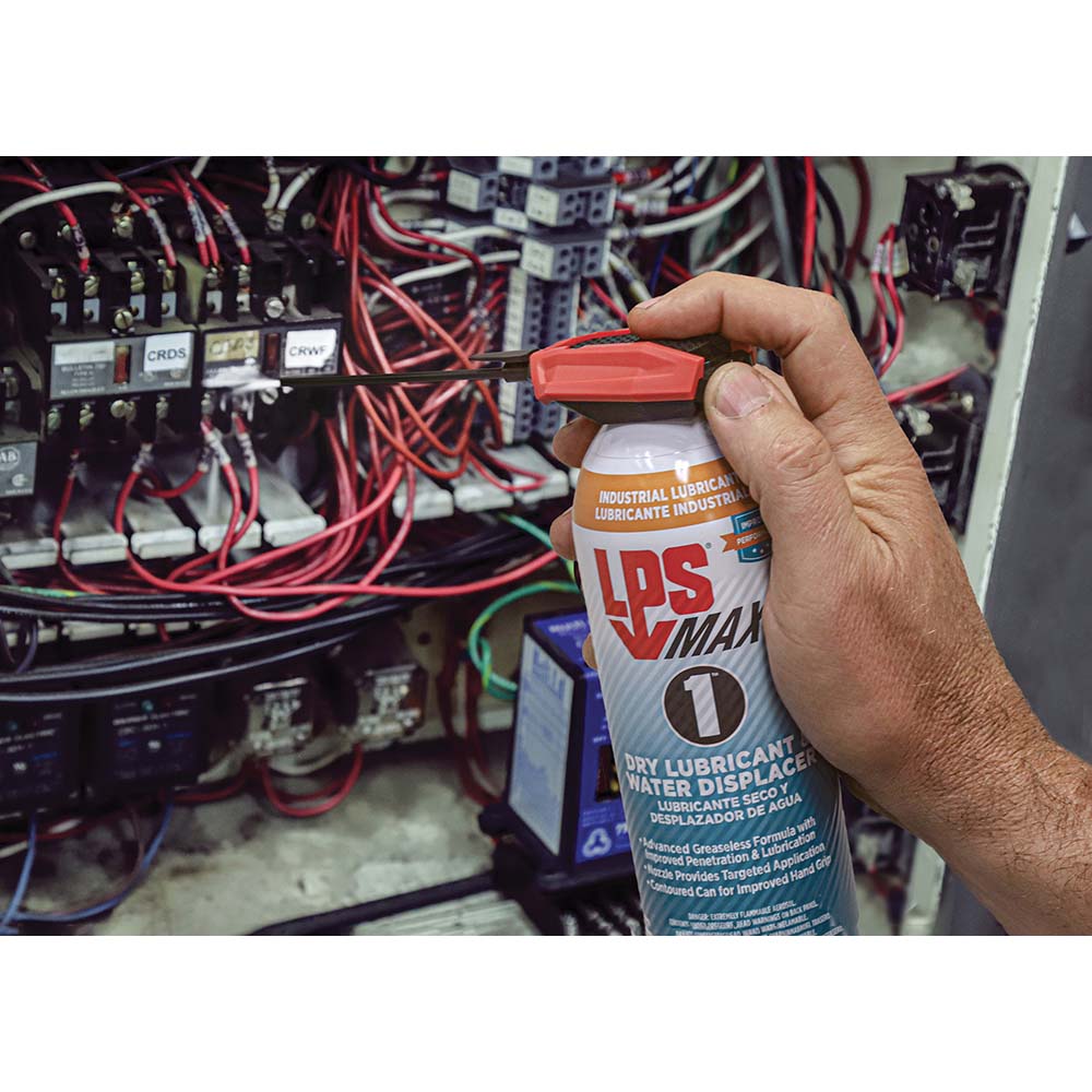 LPS - Lubricant: 16 oz Aerosol Can, Clear Thin Film, Non-Silicone, Dry ...
