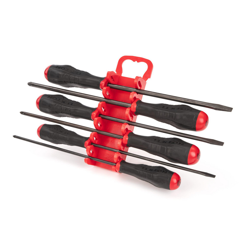 Tekton - Phillips & Slotted Screwdriver Set: 6 Pc, Black Oxide | MSC Direct