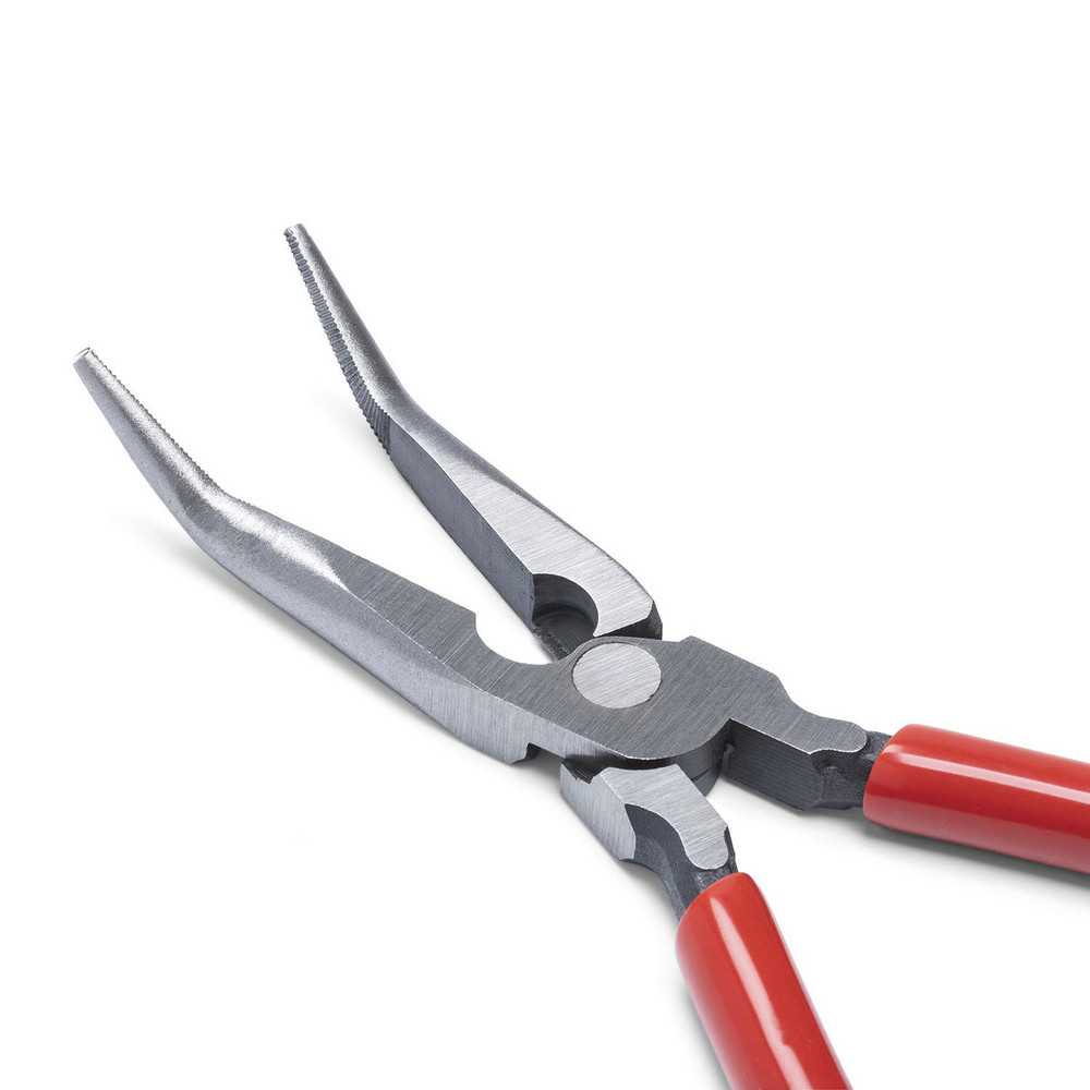 Crescent - Bent Nose Pliers: 10.65" OAL, 2.755" Jaw Length, 0.787" Jaw ...
