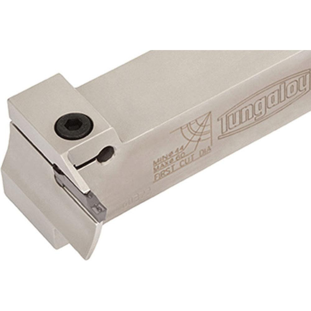 Tungaloy - Indexable Grooving Toolholder: CTFVR2525-4T15-052085, 85 mm ...