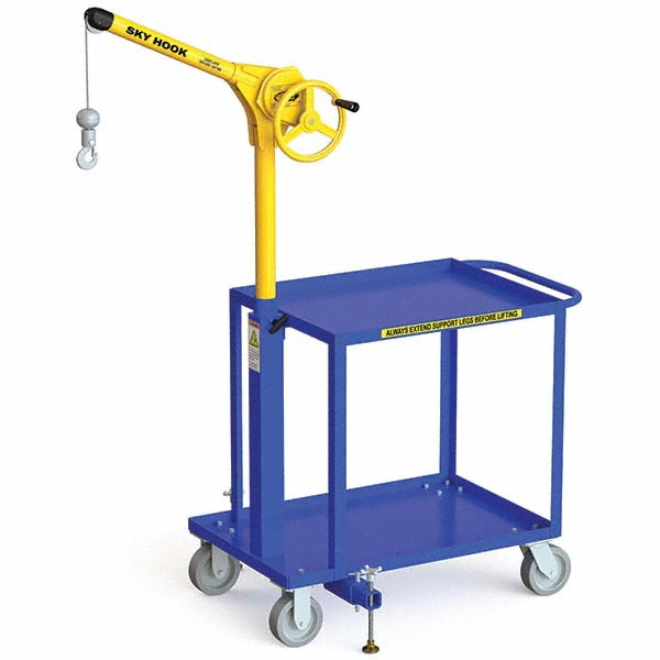 Sky Hook - 500 Lb Steel Lifting Hook Crane | MSC Direct