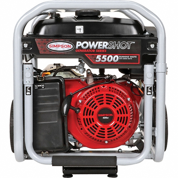 Simpson - Portable Power Generators Fuel Type: Gas Starting Method ...