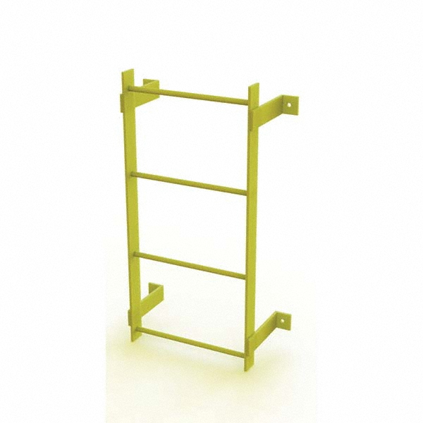 TRI-ARC - Steel Wall Mounted Ladder: 3.00" High, 4 Steps, 350 lb ...