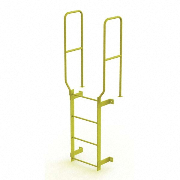 TRI-ARC - Steel Wall Mounted Ladder: 3.00" High, 4 Steps, 350 lb ...