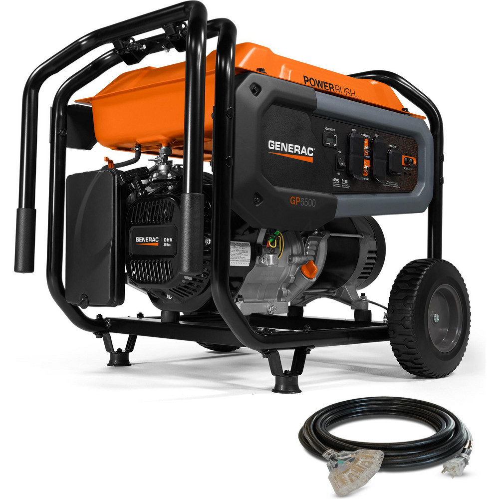 Generac Power - Portable Power Generator: Gas, Recoil | MSC Direct