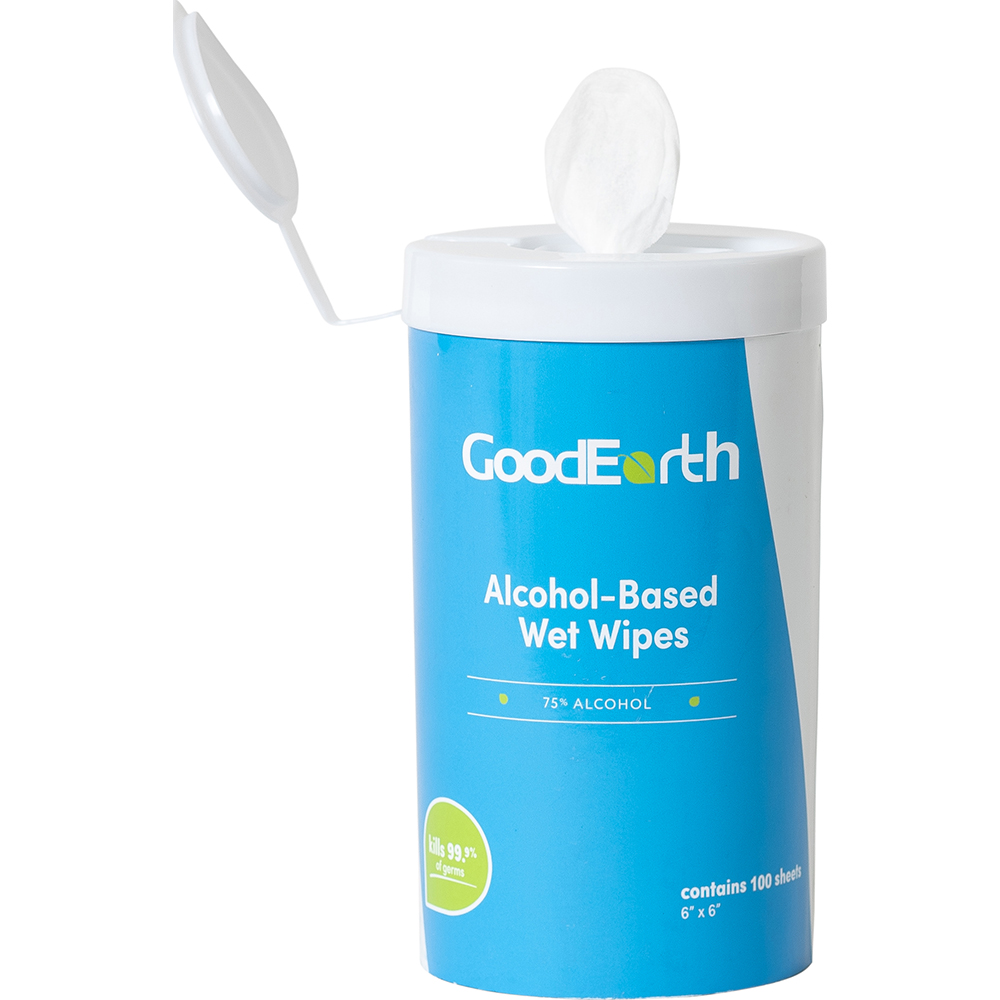 GoodEarth Wipes Type Alcohol Wipes Sheet Length Inch 6 Sheet goodearth-wipes-type-alcohol-wipes-sheet-length-inch-6-sheet