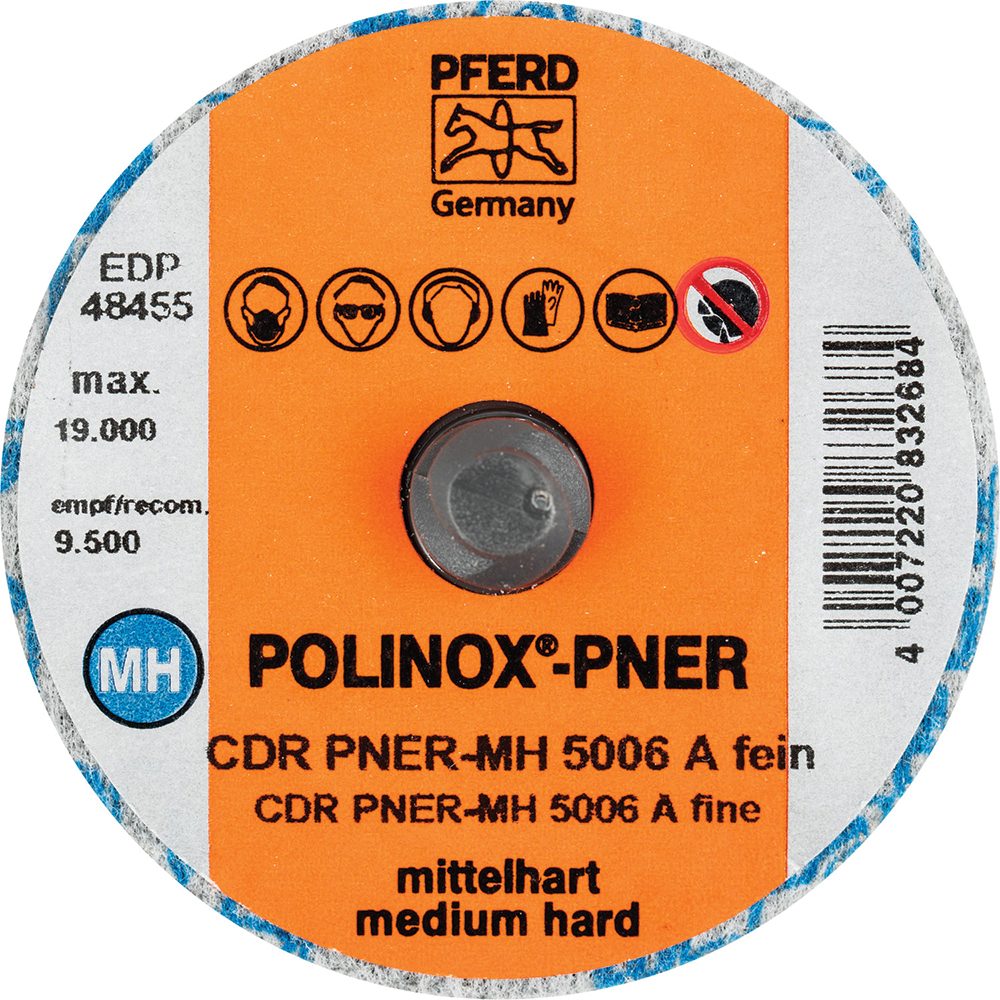 PFERD - Quick-Change Disc: CDR, 2" Dia, Aluminum Oxide, Non-Woven | MSC ...