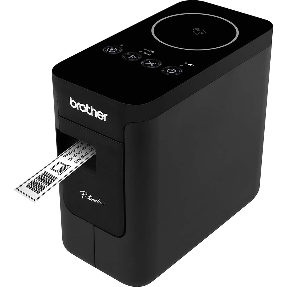 Brother - Electronic Label Makers: Power Source: Rechargeable Lithium ...