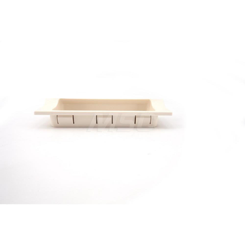 Sugatsune - 5-33/64" IVORY SNAP-IN RECESSED PULL | MSC Direct
