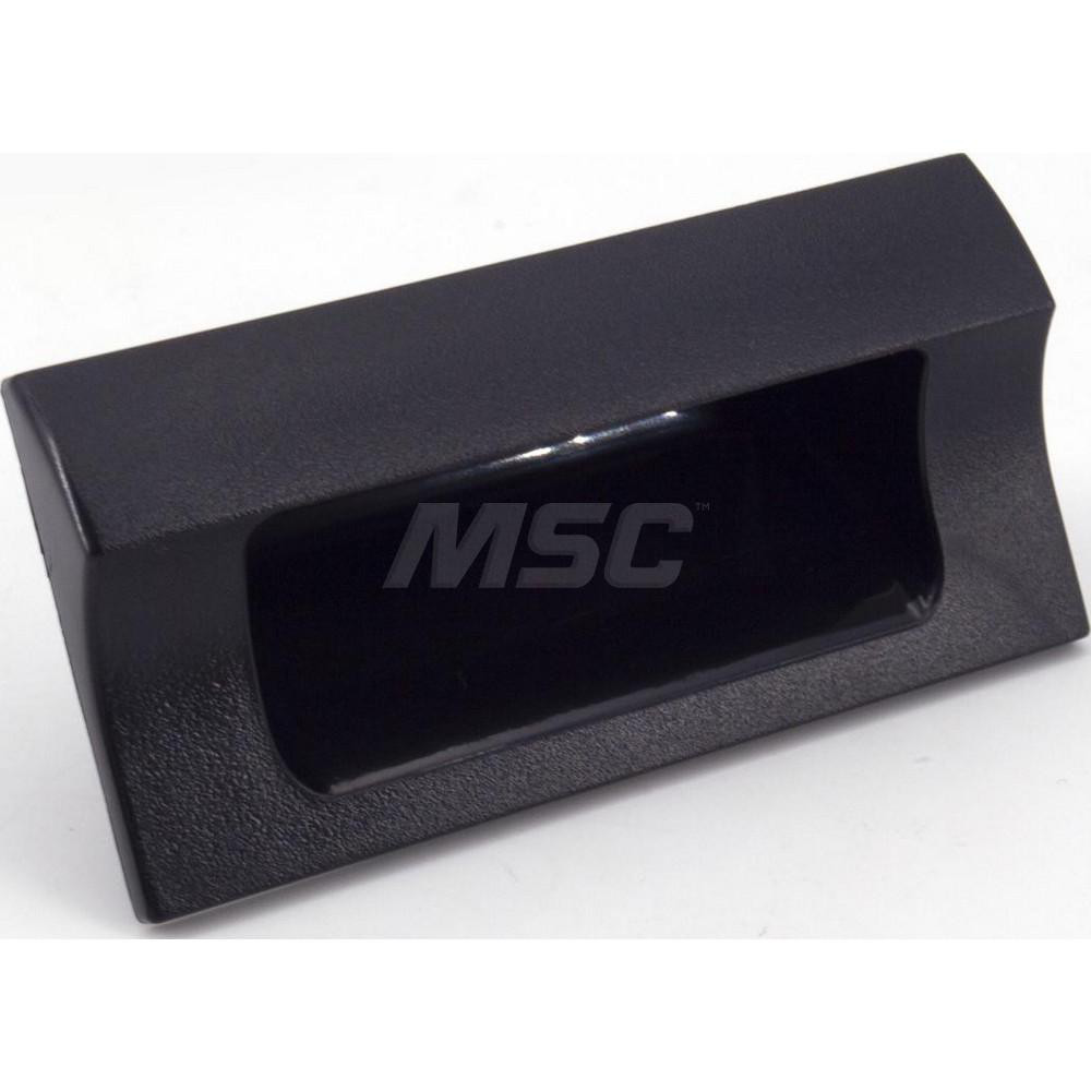 Sugatsune - Recessed Pulls; 3-35/64" BLACK SNAP-IN RECESSED PULL | MSC ...