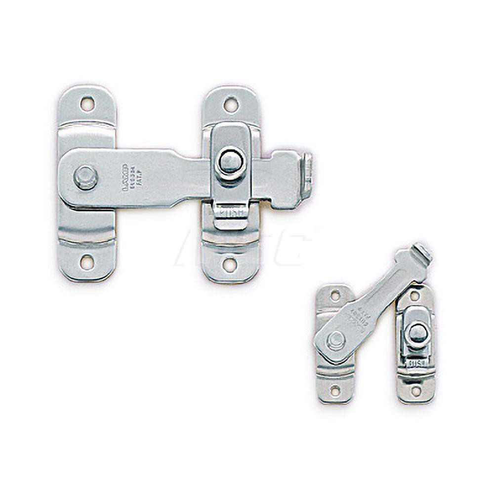 Sugatsune - Spring Loaded Bar Door Latch: 120 mm OAW, 28 mm OAH, 304 ...