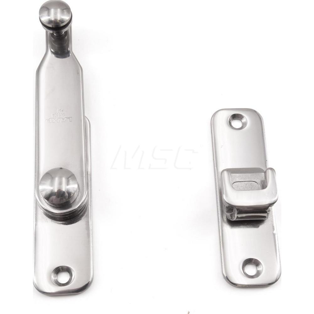 Sugatsune - Bar Door Latch: 80 mm OAW, 25.5 mm OAH, 304 Stainless Steel ...
