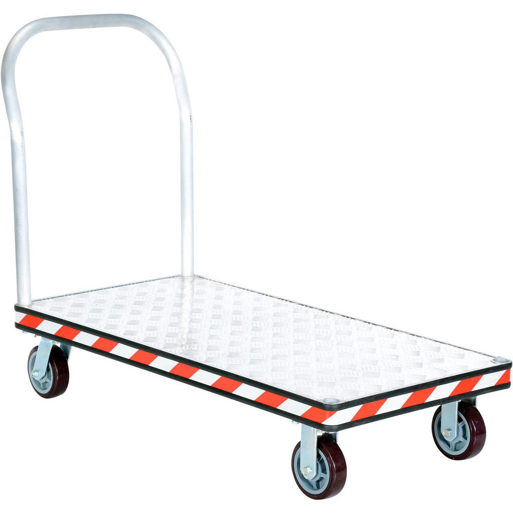 Vestil - Platform Truck: 3,600 lb Capacity, Aluminum Diamond Tread ...