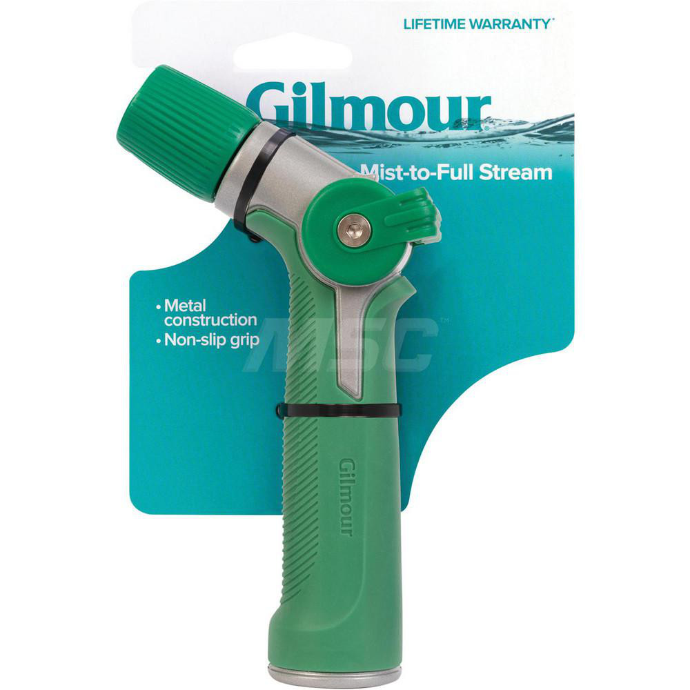 Gilmour - Garden Hose Nozzle: 3/4", Metal & Plastic | MSC Direct